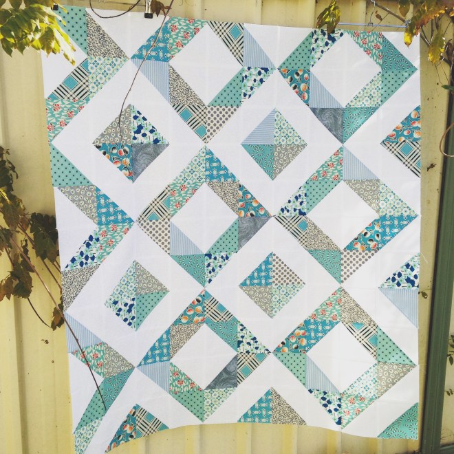 TUTORIAL: Diamond Square Block – 3and3quarters